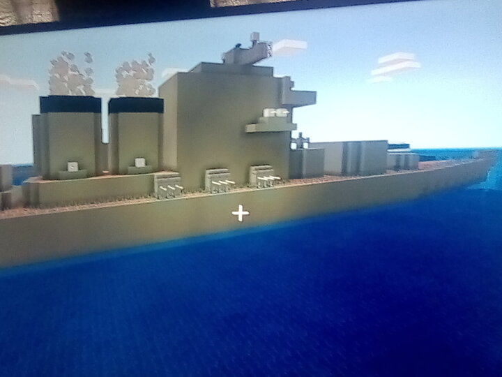 IJN battleship Minecraft Map