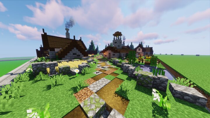 Small Village Minecraft Map