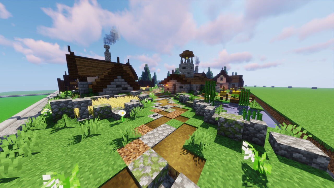 Small Village Minecraft Map