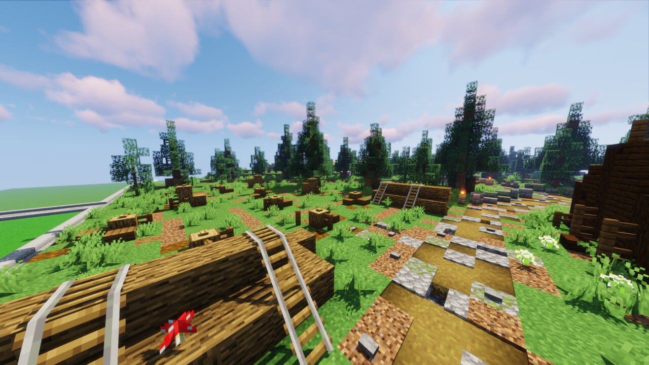 Small Village Minecraft Map