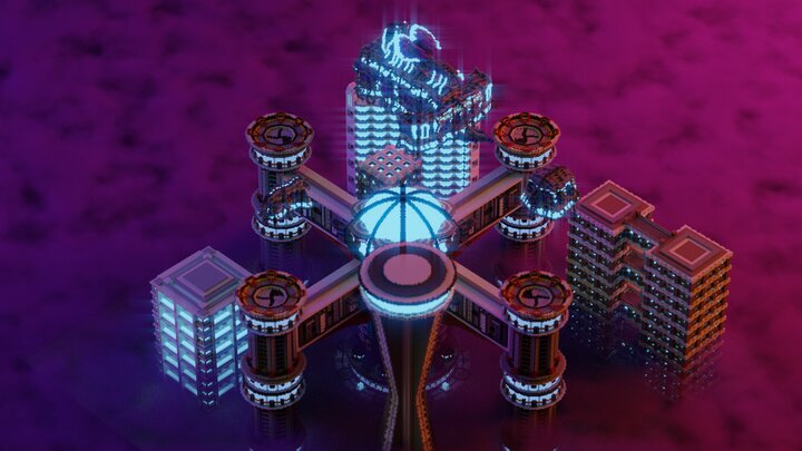 Villain Bases - 4 400x400 Minecraft Bases Minecraft Map