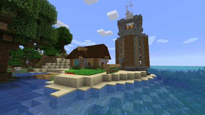 Coral Cove Lighthouse - Coastal Exploration - Varied Biomes - 1.15 ...