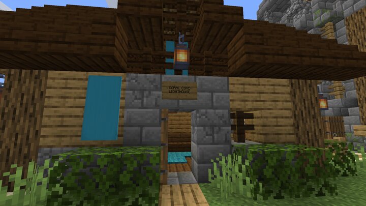 Coral Cove Lighthouse - Coastal Exploration - Varied Biomes - 1.15 ...