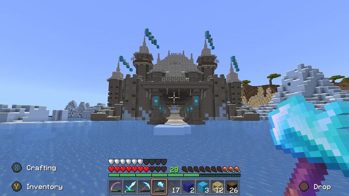 Ice Castle Minecraft Map