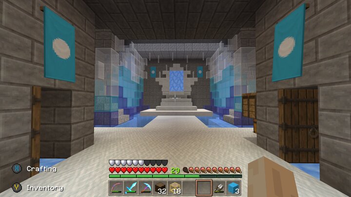 Ice Castle Minecraft Map