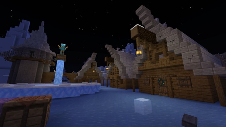 Ice Castle Minecraft Map