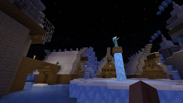 Ice Castle Minecraft Map