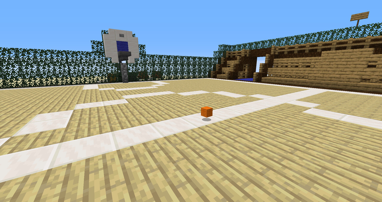 Basketball Game Minecraft Map
