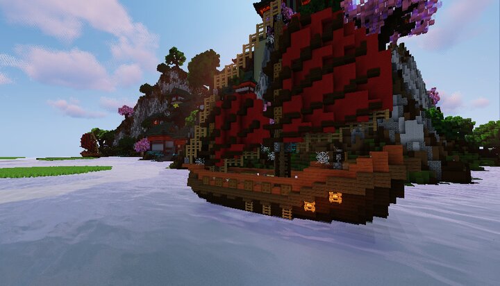 My old creation (Japanese catle) | Download Minecraft Map