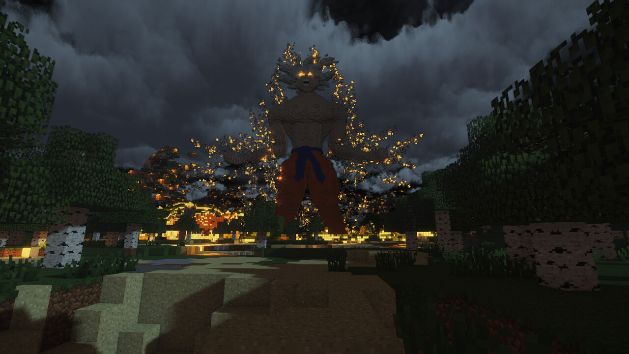 GOKU Ultra Instinct Minecraft Map