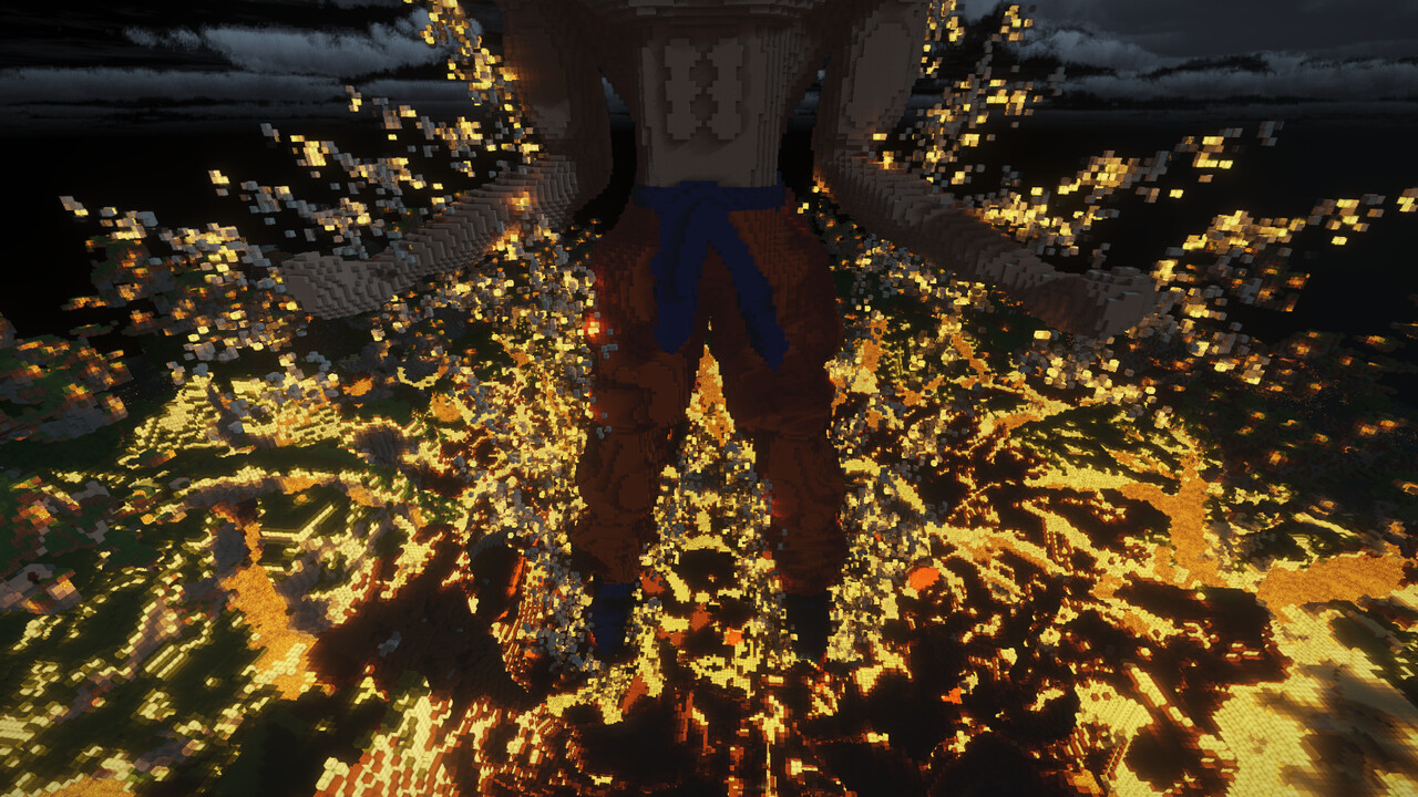 GOKU Ultra Instinct Minecraft Map