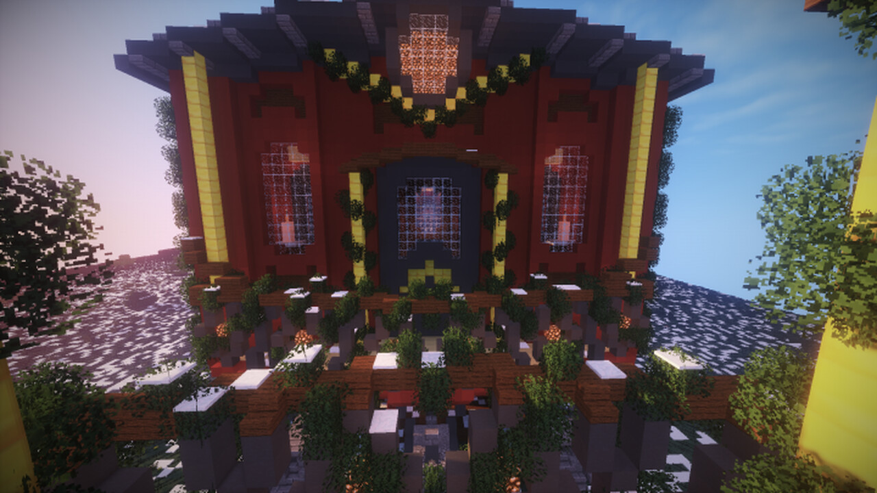 Christmas train Minecraft Map