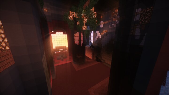 Christmas train Minecraft Map