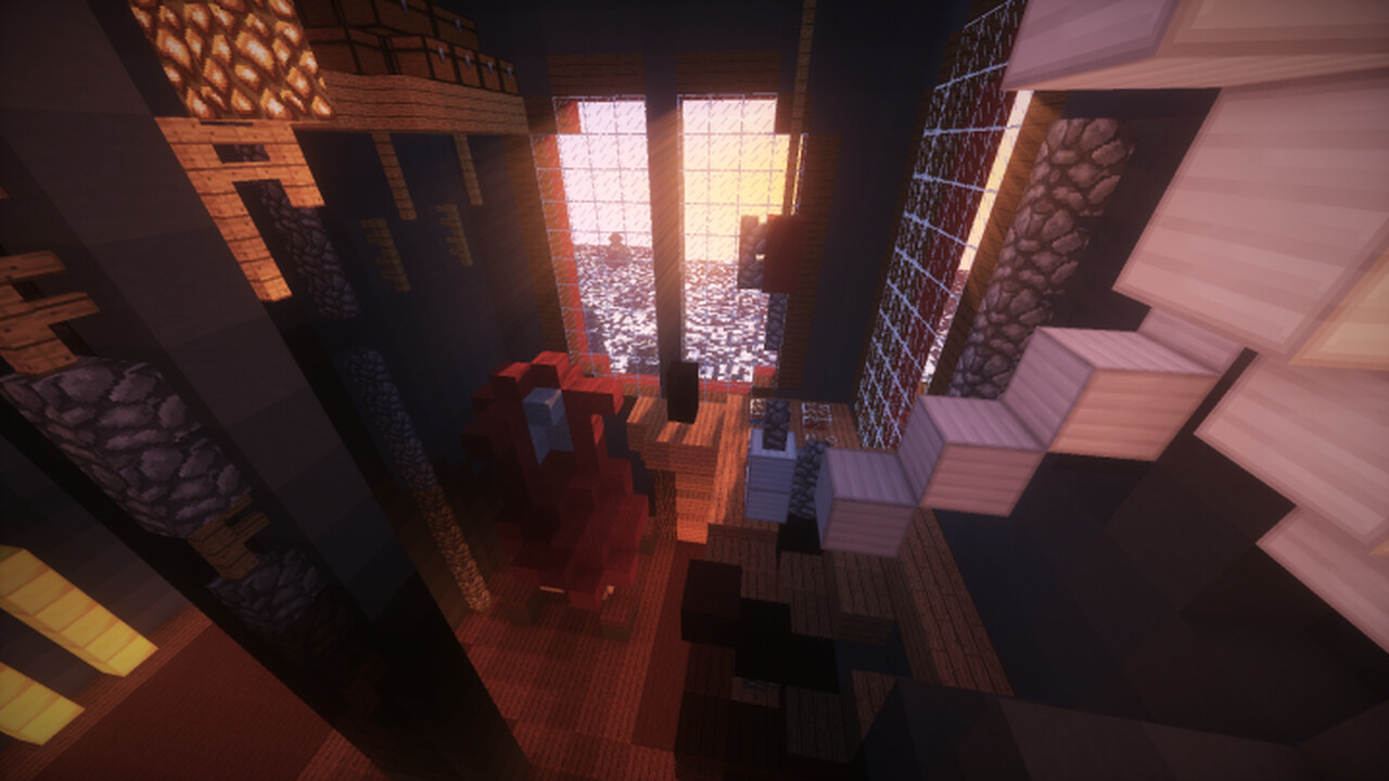 Christmas train Minecraft Map