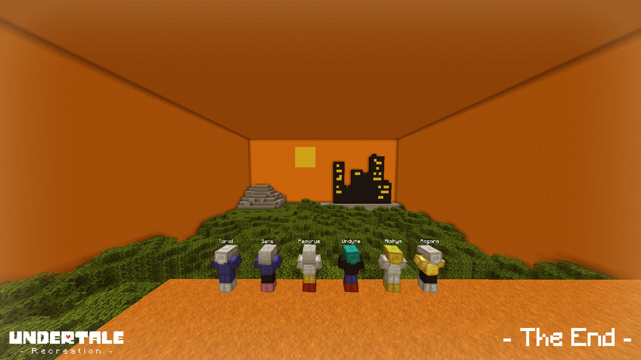 Undertale recreation Minecraft Map