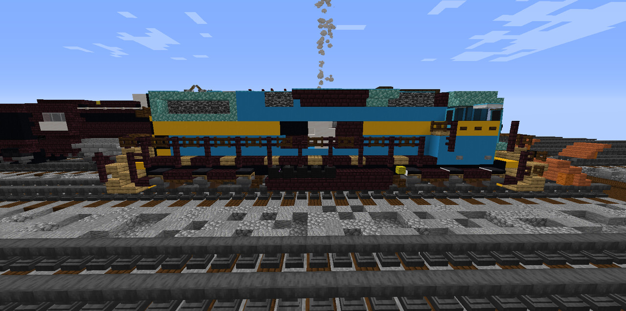 AWVR 1206 SD40-2 Minecraft Map