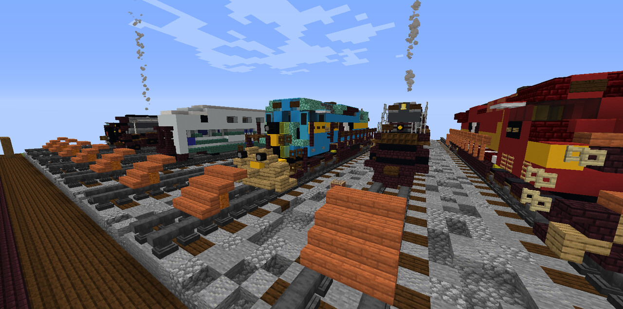 AWVR 1206 SD40-2 Minecraft Map