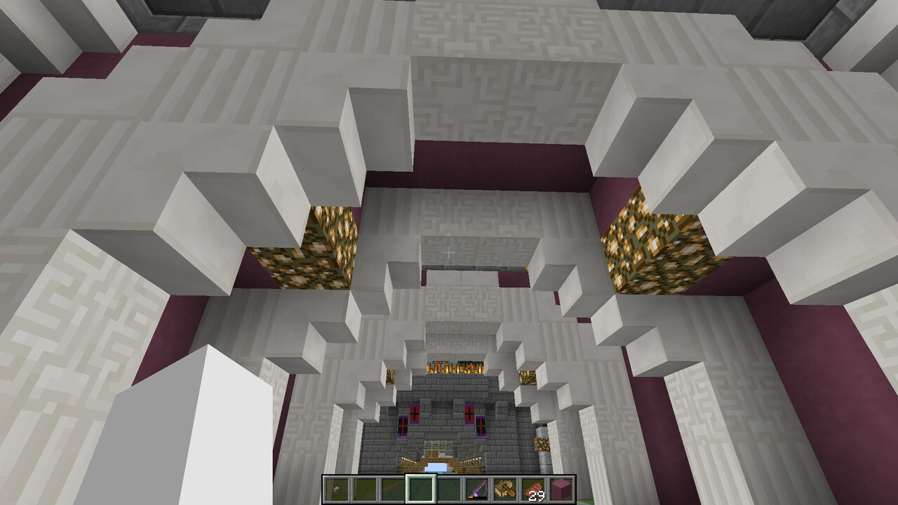 Floating Water Base Minecraft Map