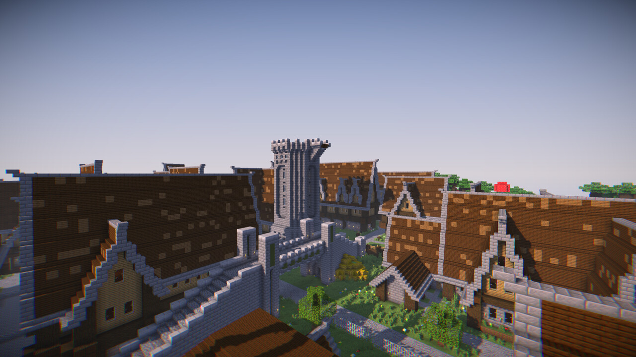 Simple city Noobren [RUS/ENG] Minecraft Map