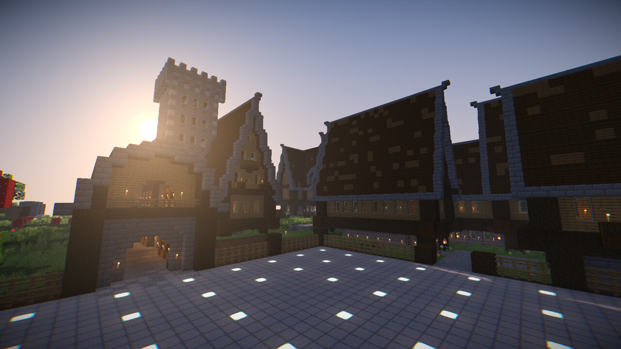 Simple city Noobren [RUS/ENG] Minecraft Map