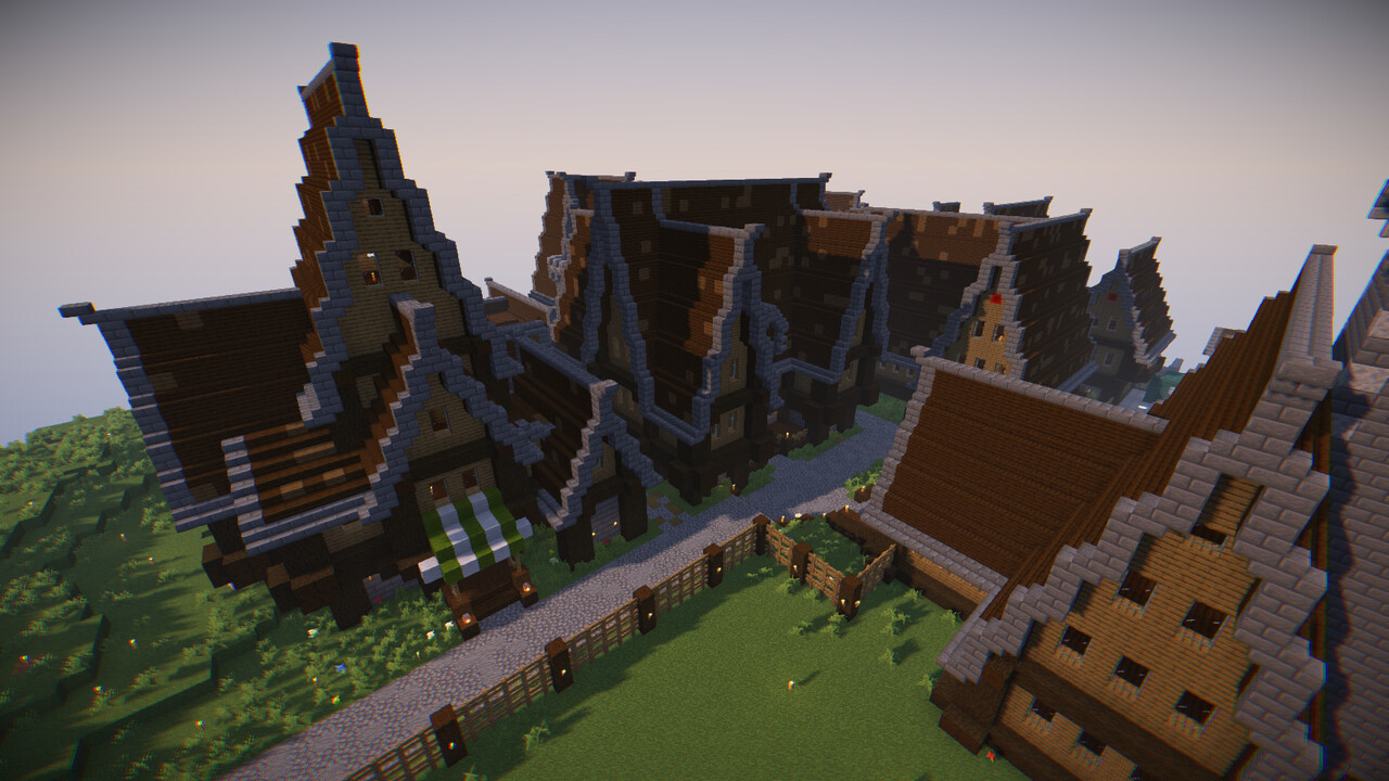 Simple city Noobren [RUS/ENG] Minecraft Map