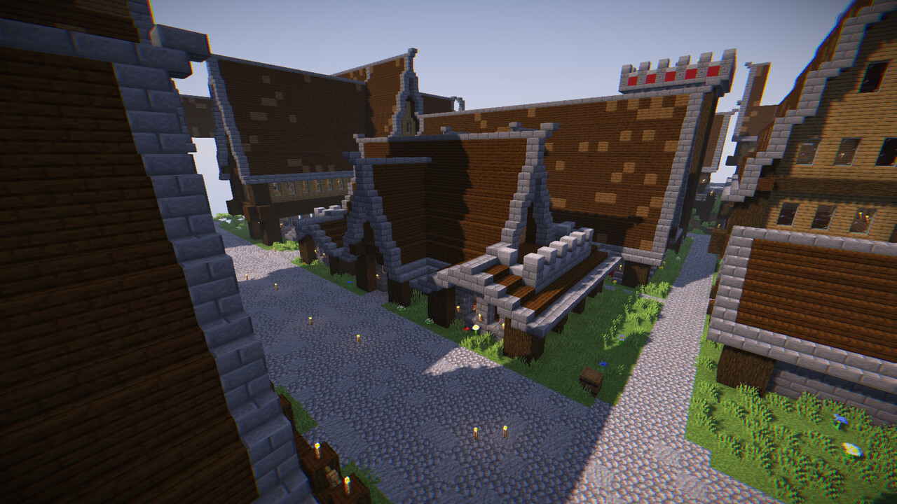 Simple city Noobren [RUS/ENG] Minecraft Map