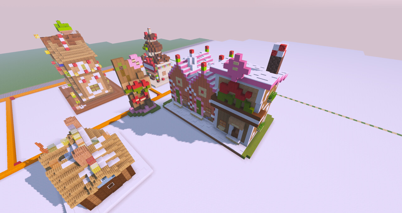 The Pink Macaroon Motel|Sugar n" Spice Collection Minecraft Map