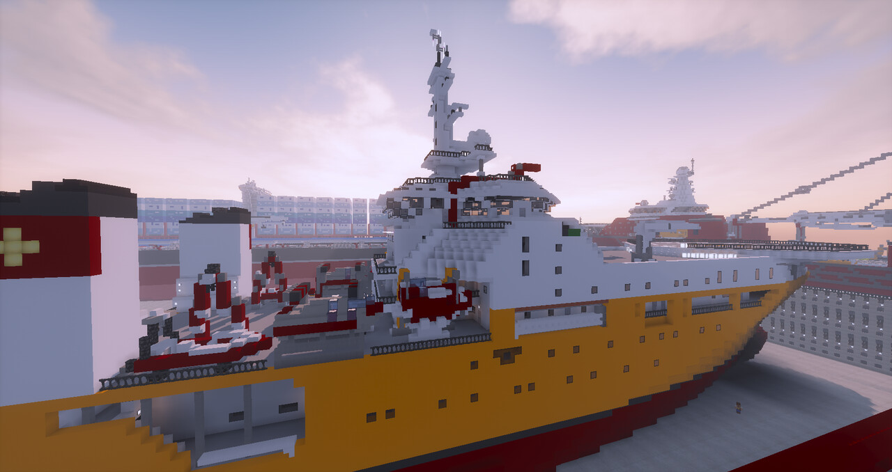 Submarine Rescue Vessel - Yết kiêu, Vietnam People's Navy Minecraft Map