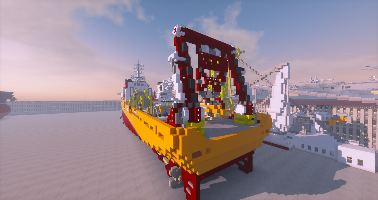 Submarine Rescue Vessel - Yết kiêu, Vietnam People's Navy Minecraft Map