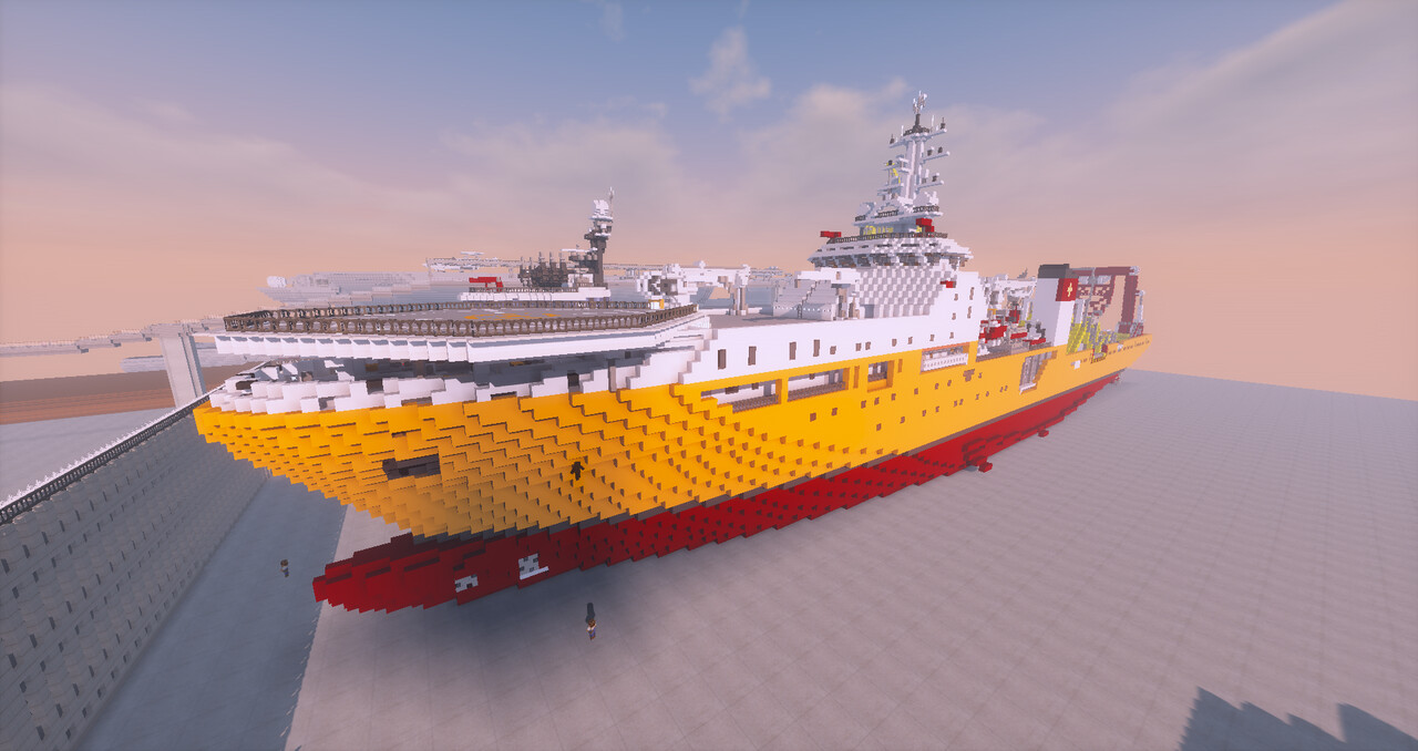 Submarine Rescue Vessel - Yết kiêu, Vietnam People's Navy Minecraft Map