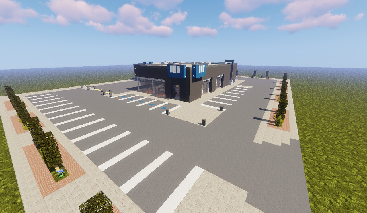 Auto Detailing Shop Minecraft Map