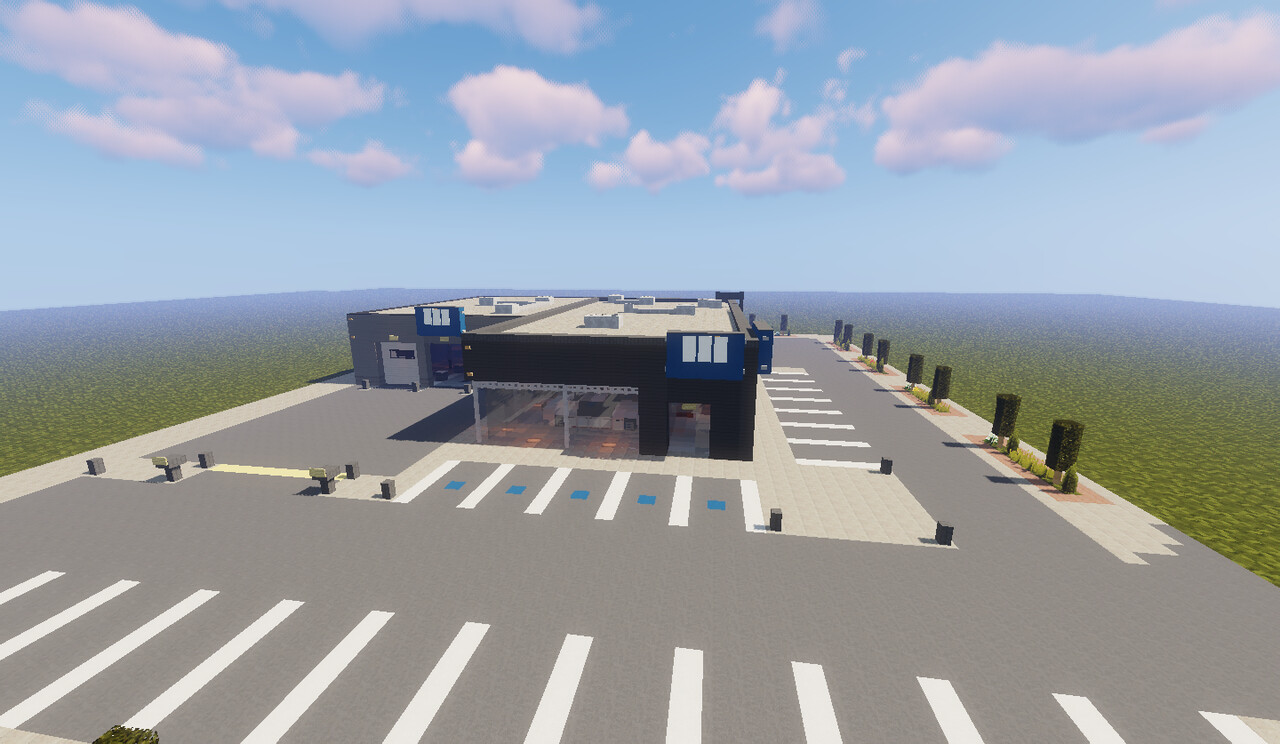 Auto Detailing Shop Minecraft Map
