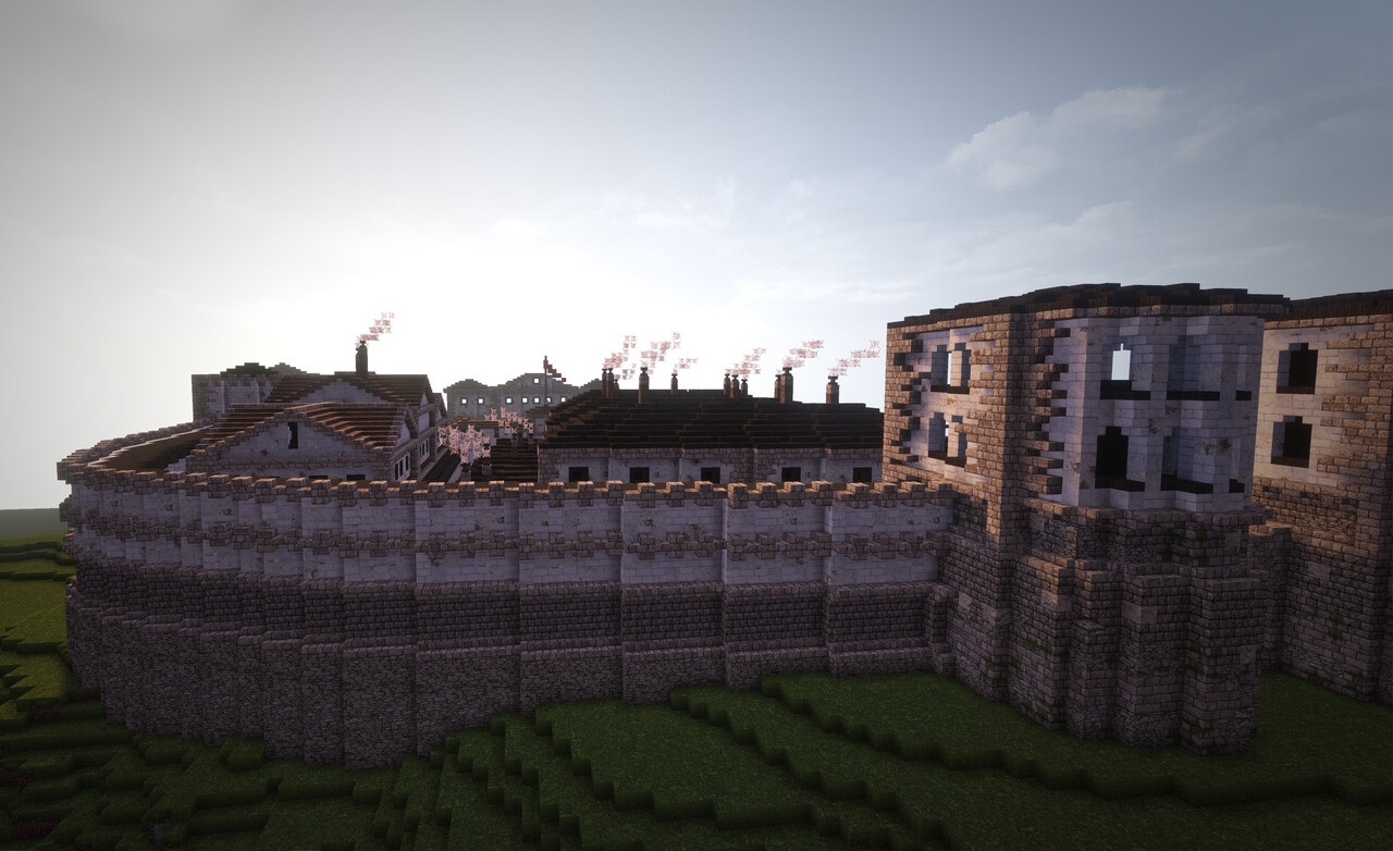 Roman castle / camp / fortress +DOWNLOAD Minecraft Map