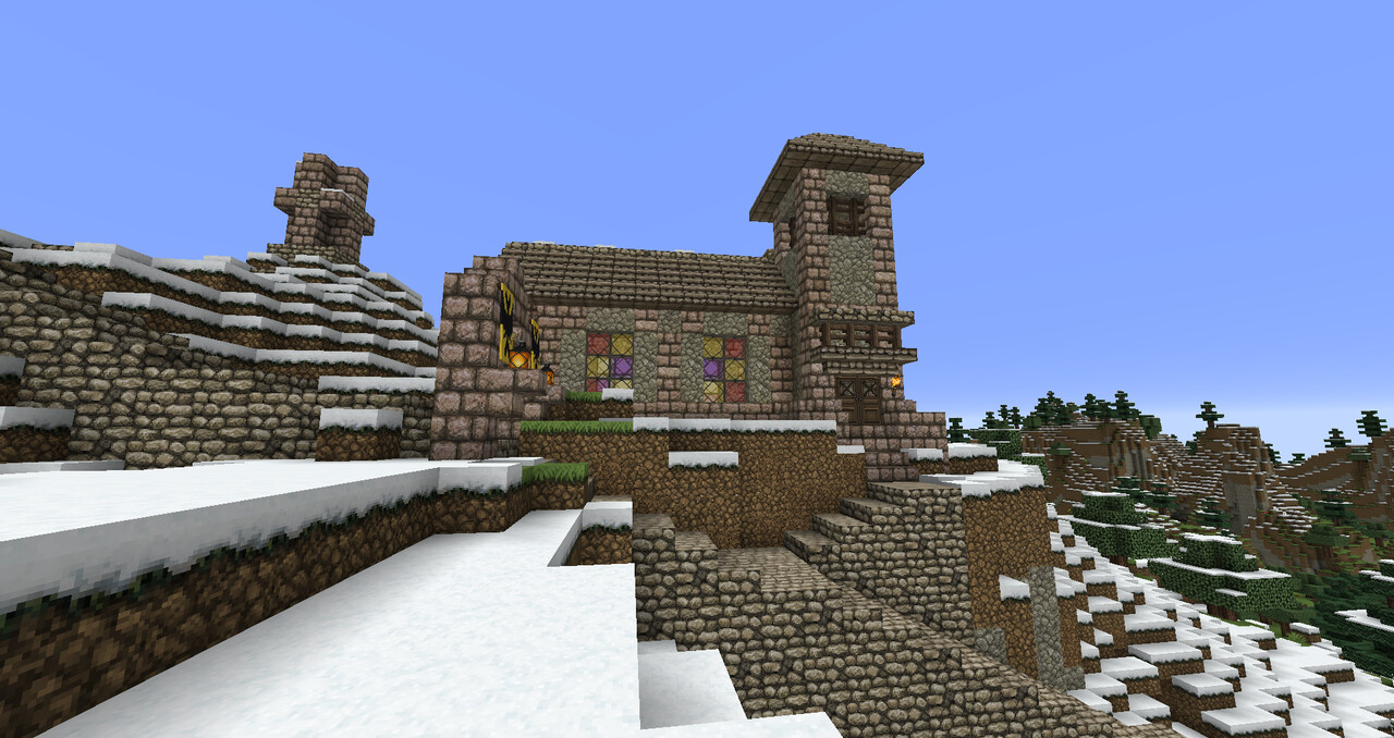 mountain keep Minecraft Map