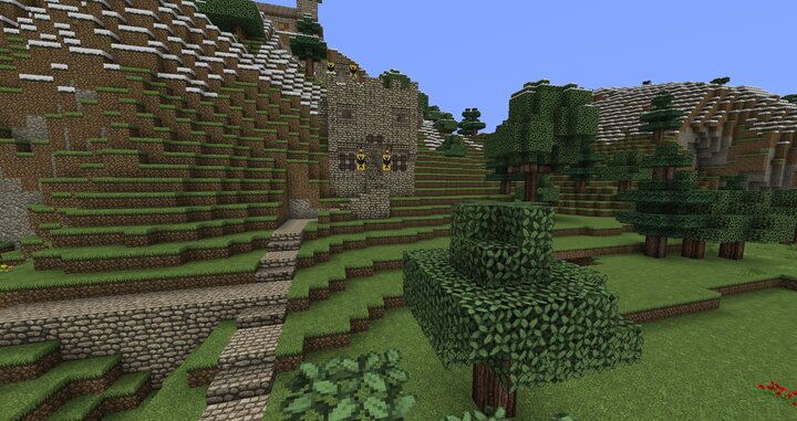 mountain keep Minecraft Map