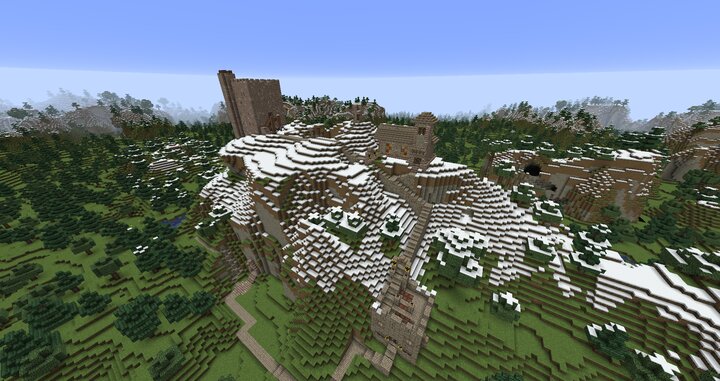 mountain keep Minecraft Map