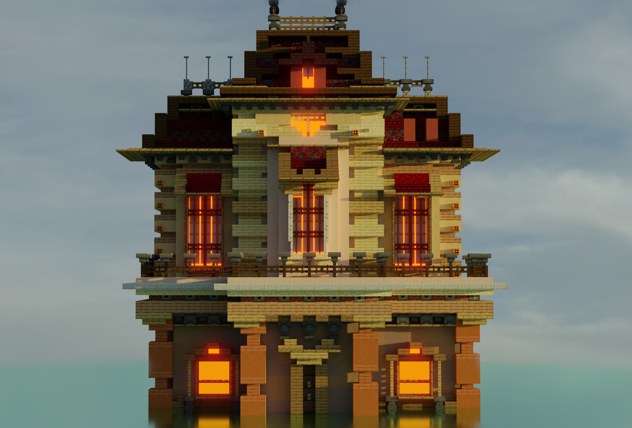 "Roman Style House" Minecraft Map