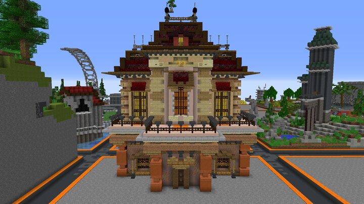 "Roman Style House" Minecraft Map