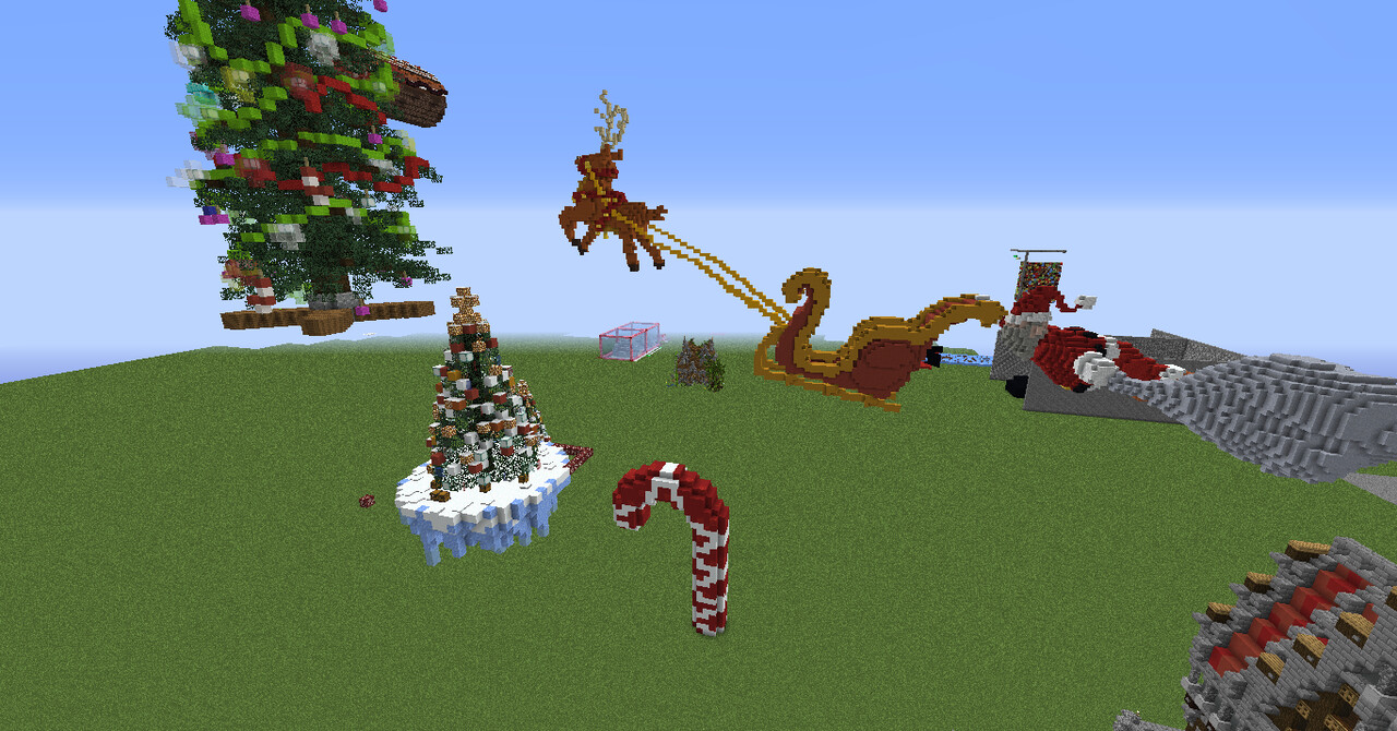 Christmas Schematics for contest Minecraft Map