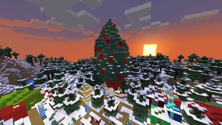 Christmas Town - Version 1.15 Minecraft Map