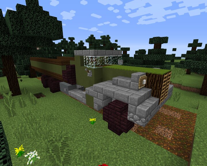 Soviet heavy truck KrAZ-257 Minecraft Map