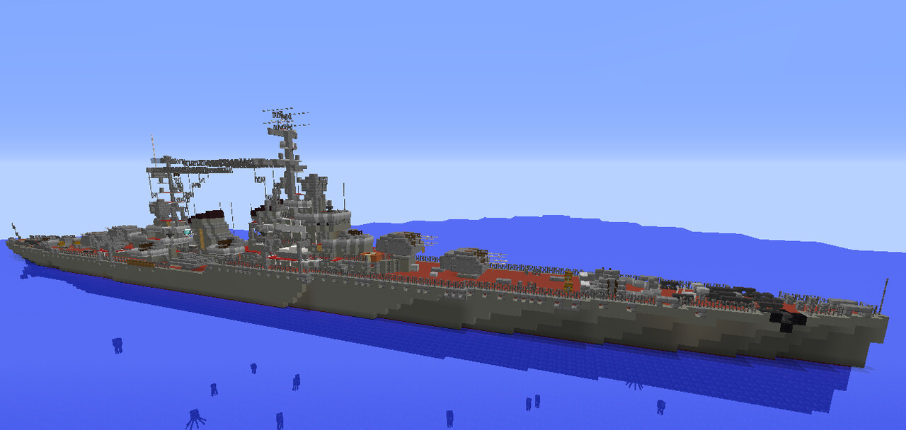 Project MLK 16 x 130 Light Cruiser Smolensk Minecraft Map
