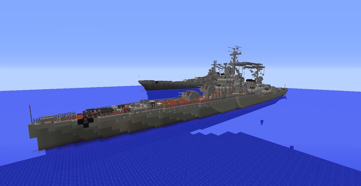 Project MLK 16 x 130 Light Cruiser Smolensk Minecraft Map