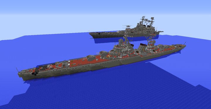 Project MLK 16 x 130 Light Cruiser Smolensk Minecraft Map