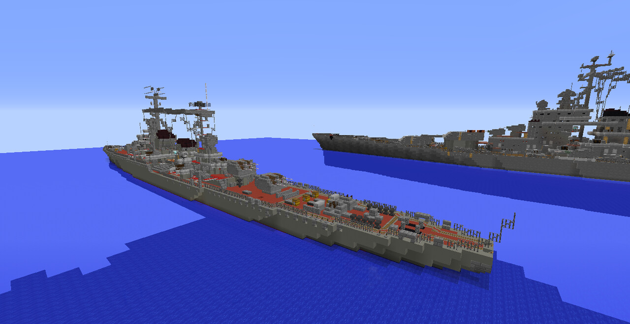 Project MLK 16 x 130 Light Cruiser Smolensk Minecraft Map
