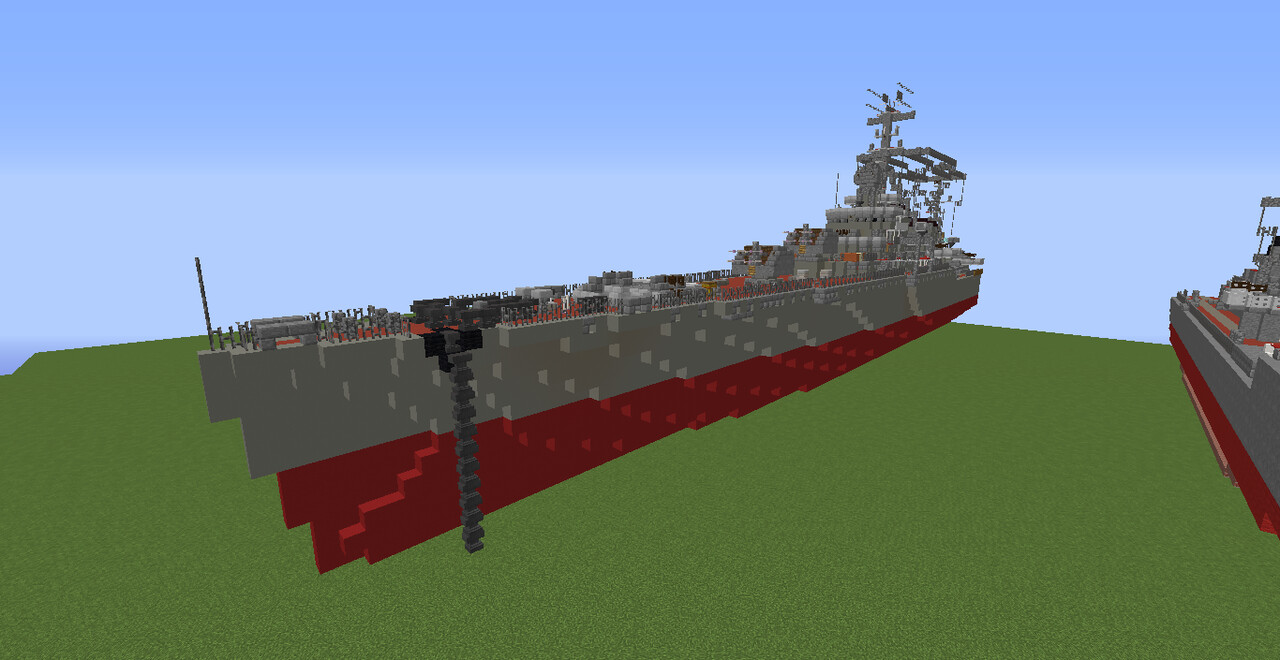 Project MLK 16 x 130 Light Cruiser Smolensk Minecraft Map