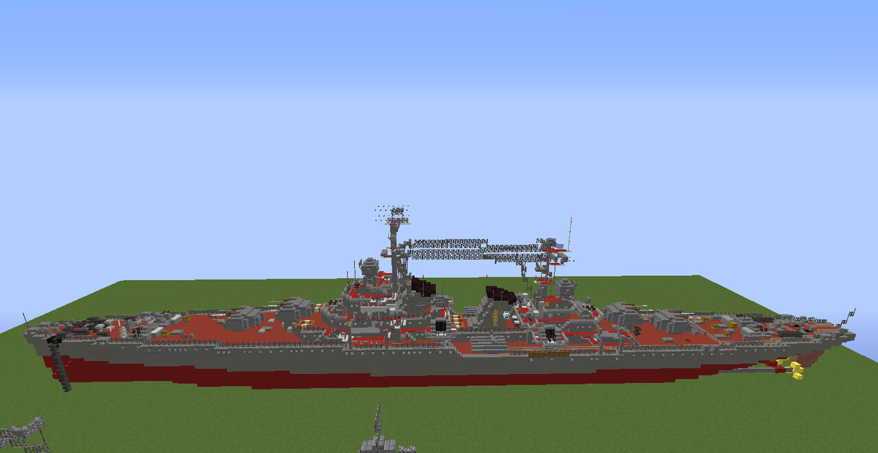 Project MLK 16 x 130 Light Cruiser Smolensk Minecraft Map
