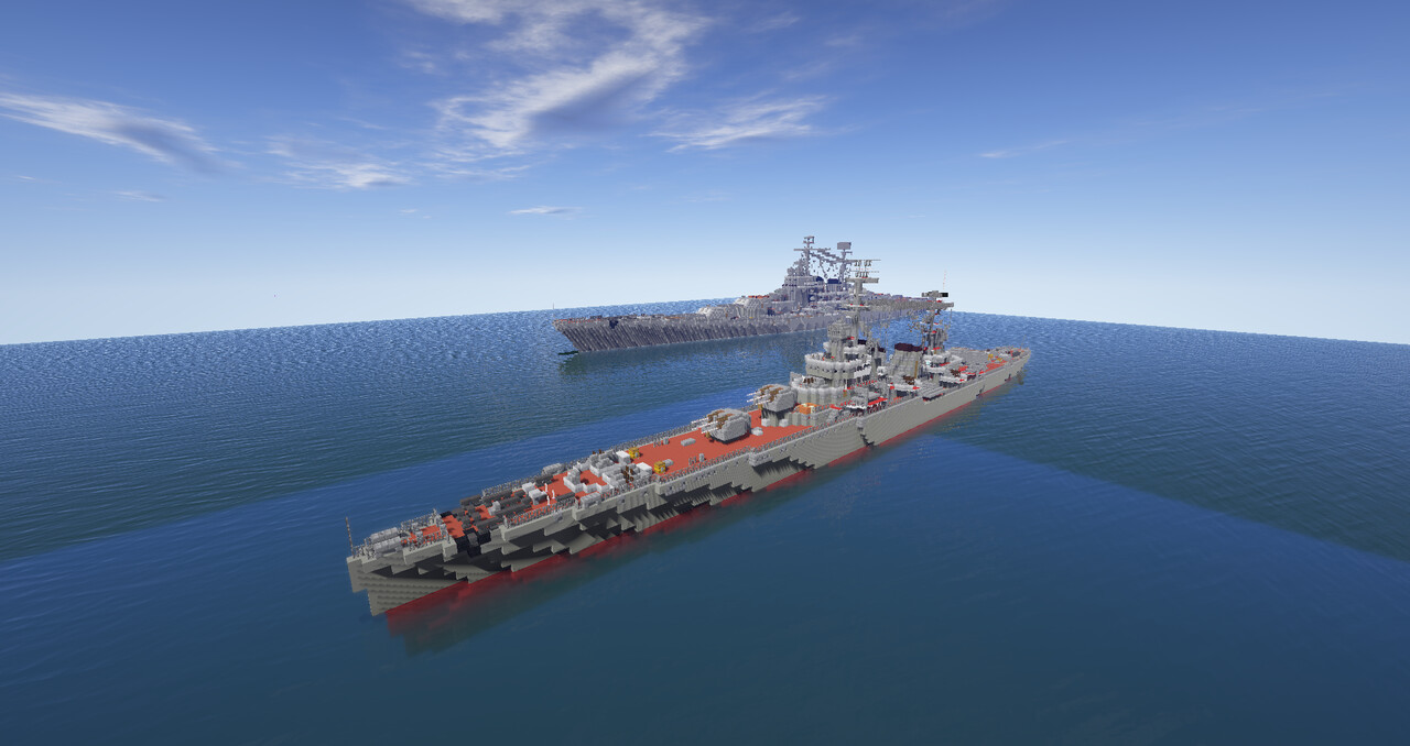 Project MLK 16 x 130 Light Cruiser Smolensk Minecraft Map