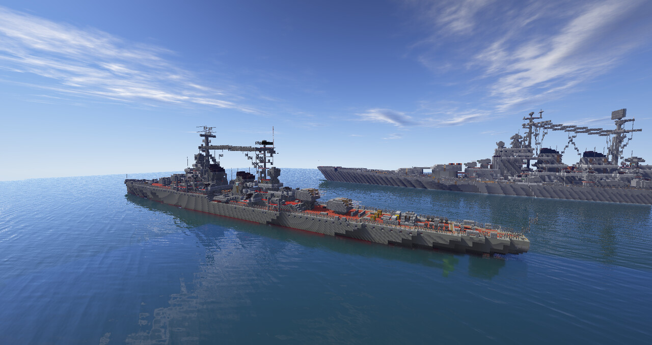 Project MLK 16 x 130 Light Cruiser Smolensk Minecraft Map