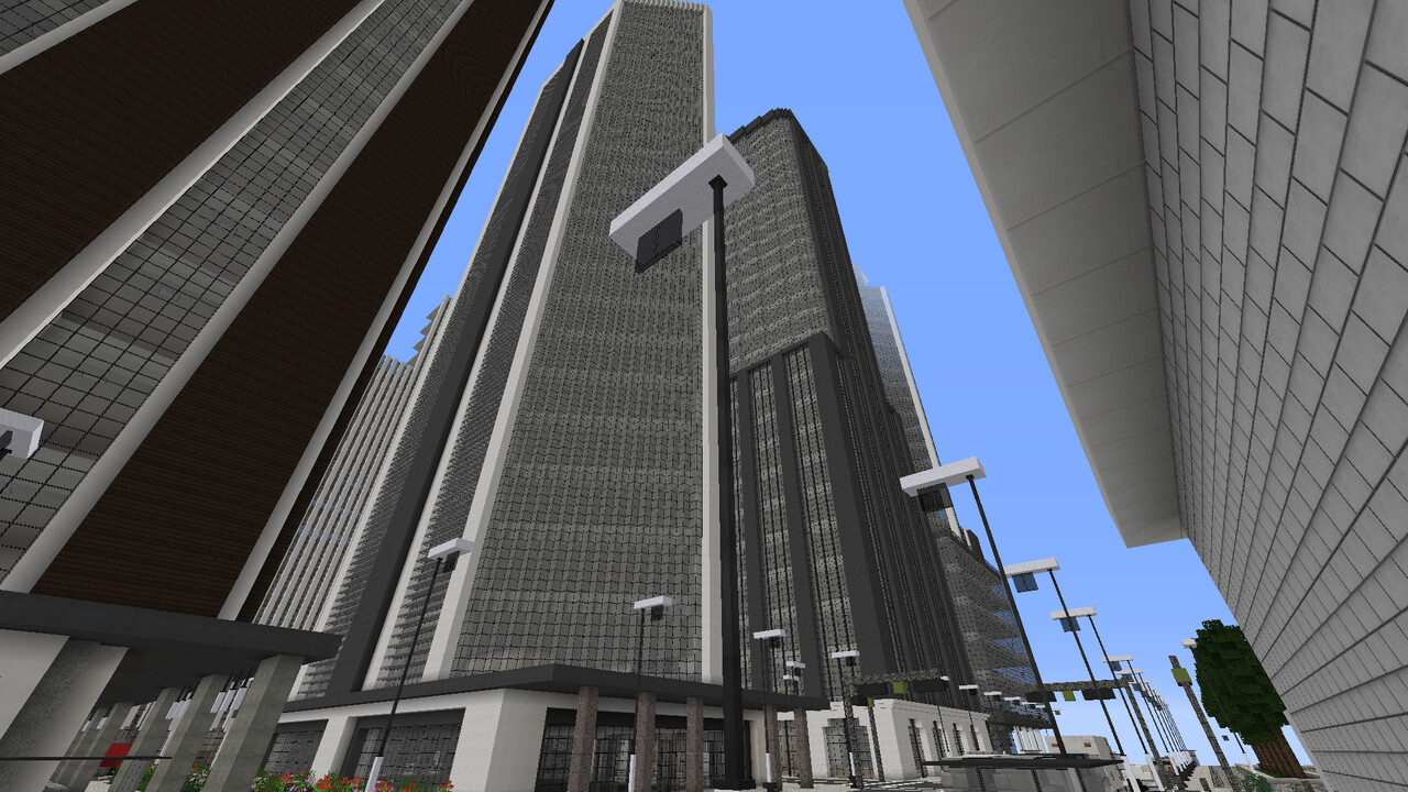 Two New Skyscrapers Minecraft Map